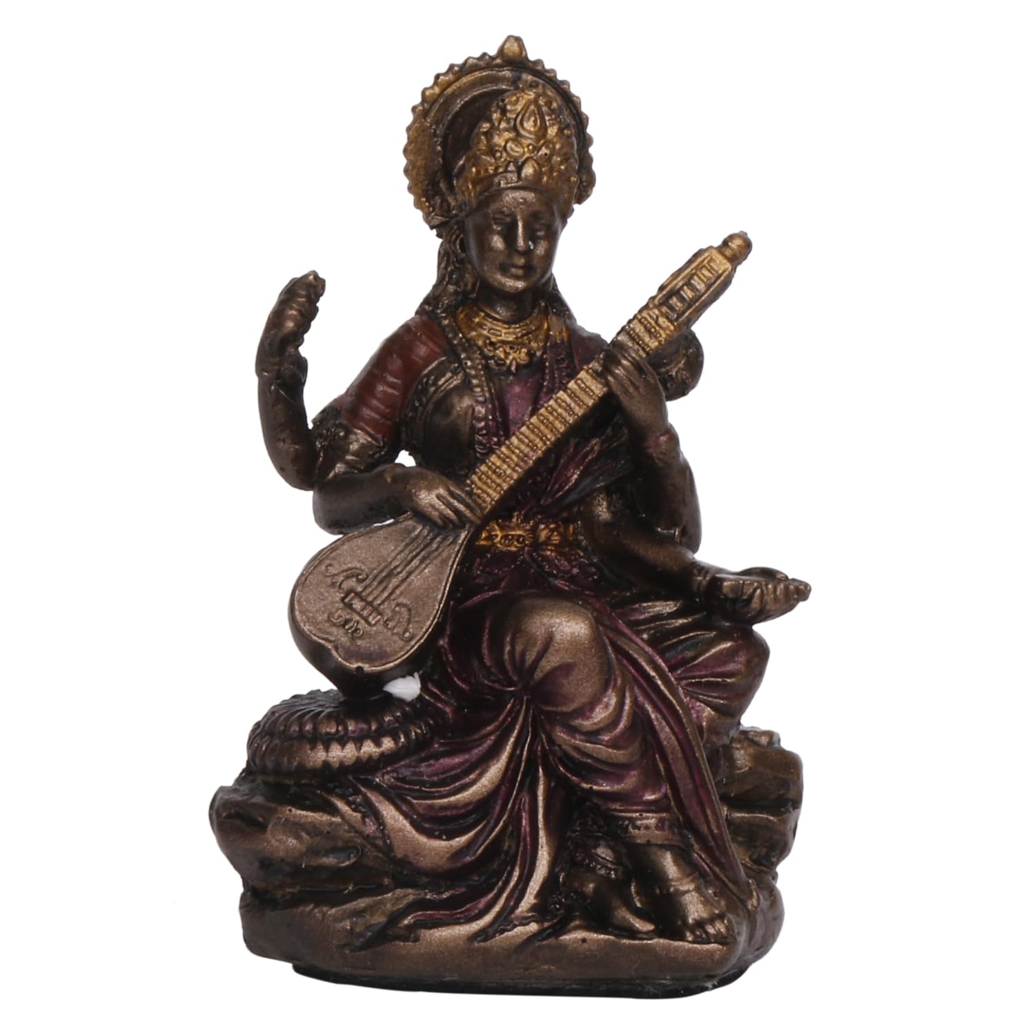 Buy ARTVARKO Goddess Maa Saraswati Statue Education Study Vidya Devi ...