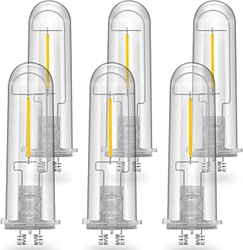 enwant Solar Light Bulbs Replacement, Upgraded Solar Outdoor Light ...