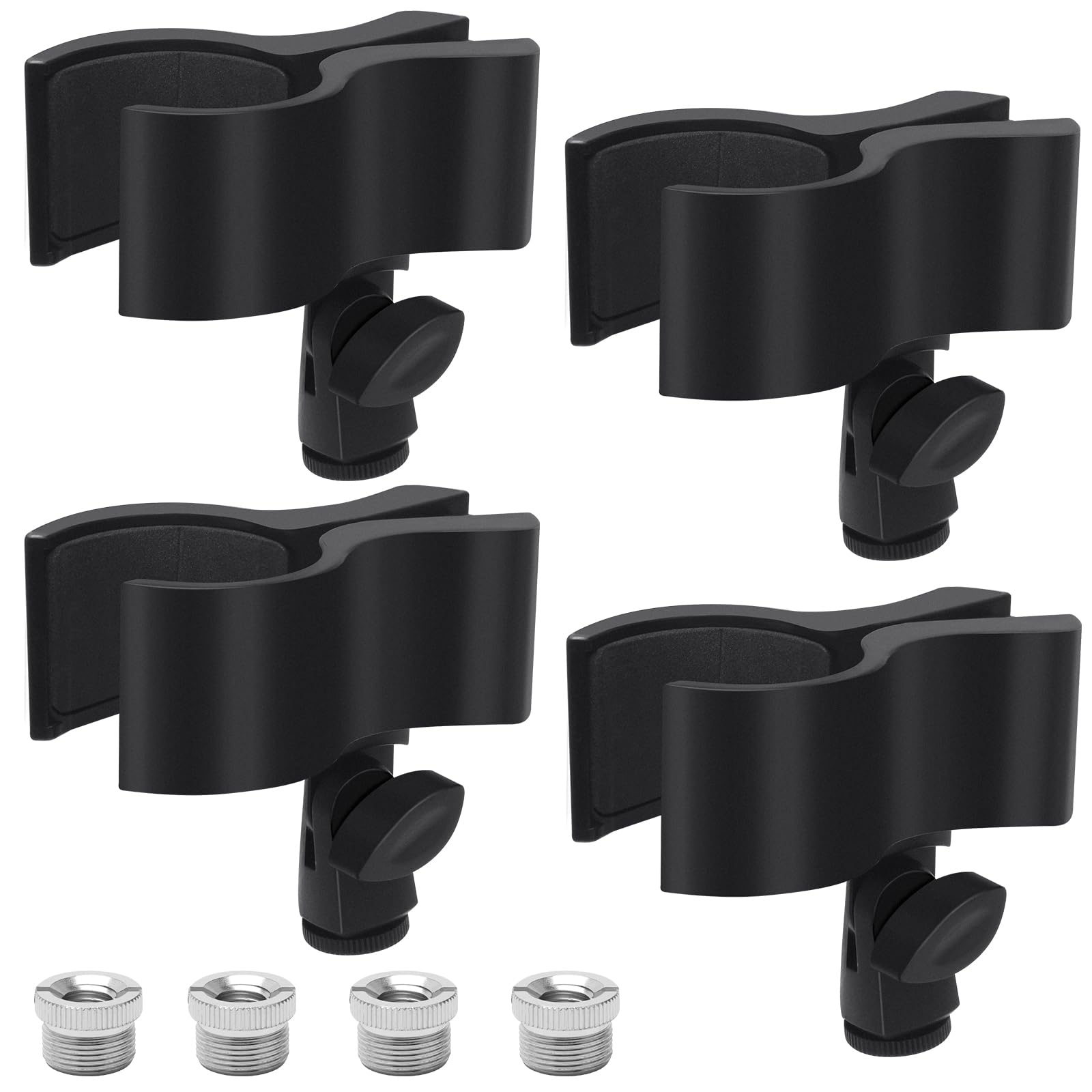 Amazon.com: Adjustable Microphone Holder Clip, 1 Pcs Plastic Spring Mic ...