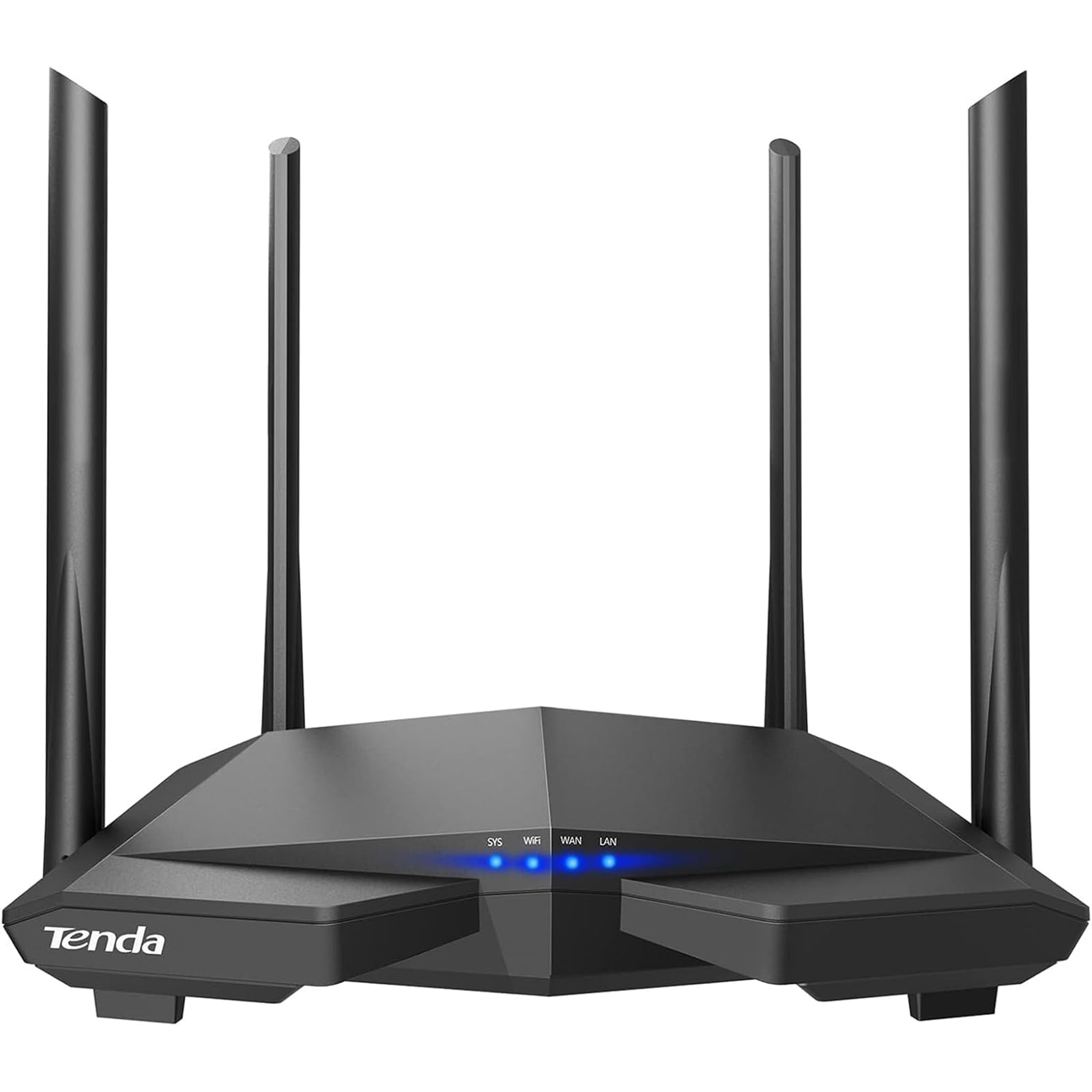 Tenda AC10 AC1200 Wireless Smart Dual-Band Gigabit WiFi Router, MU-MIMO ...