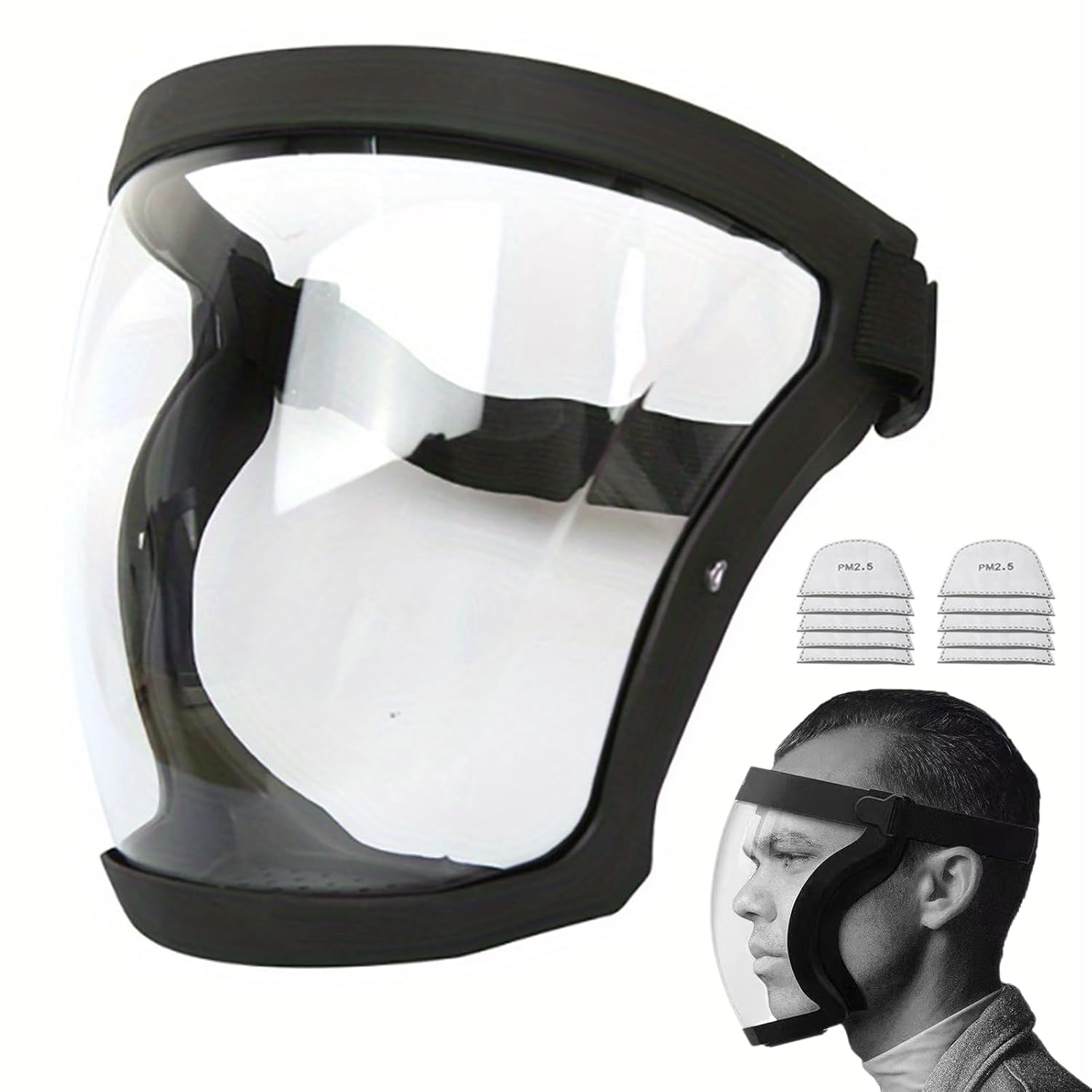 Tooltekt Anti-Dust & Fog-Free Face Shield, Komax - Anti-Dust & Fog ...