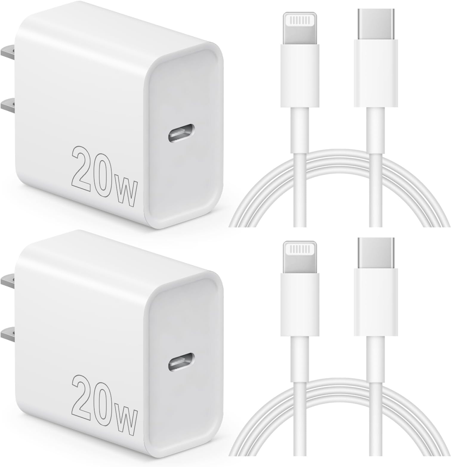 Amazon.com: iPhone Charger Cable,3Pack (MFi Certified) Data Sync ...