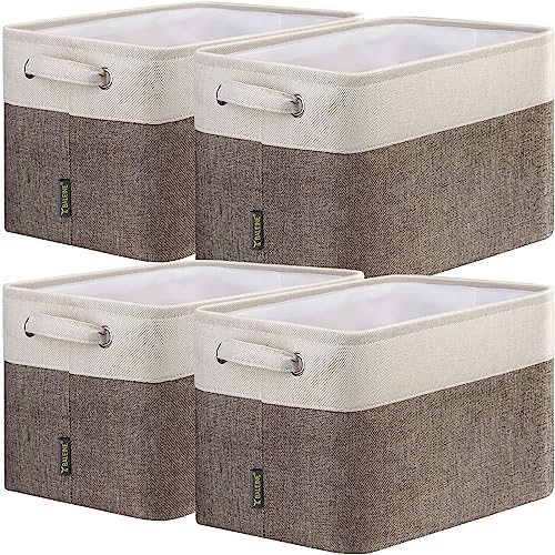 Amazon.com: BALEINE Fabric Storage Bins for Shelves, Linen Storage ...