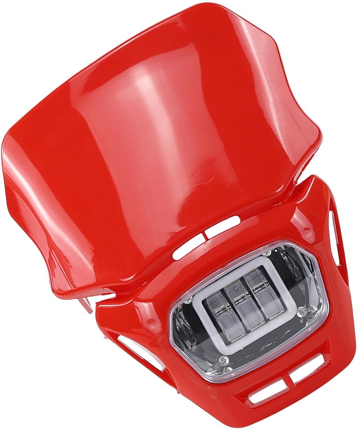 Amazon.com: Osdhezcn Motorcycle Universal LED Headlight Headlamp Head ...