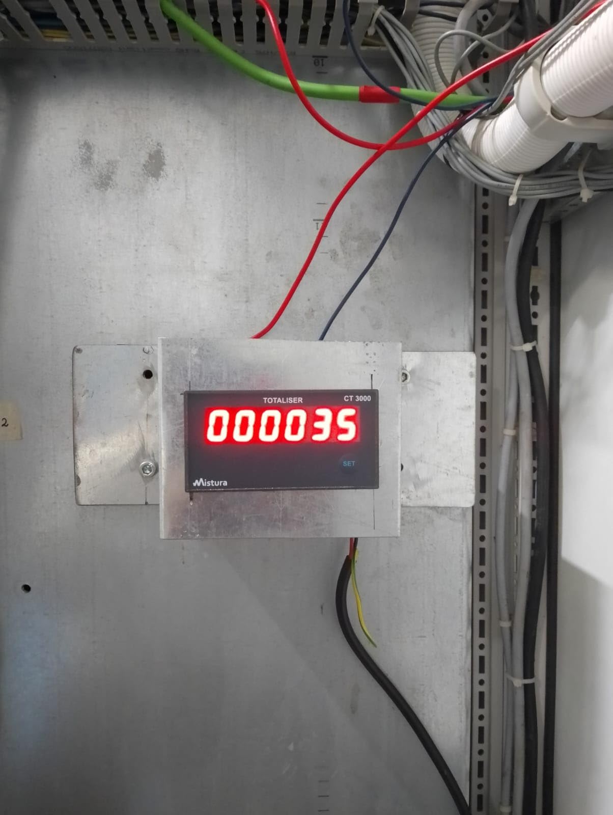 AUTORICH MISTURA Digital Count Totalizer Pulse/Rpm/stroke counter meter ...