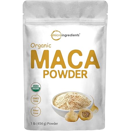 Amazon.com: Organic Gelatinized Maca Powder (15 Ounce): Natural Plant ...