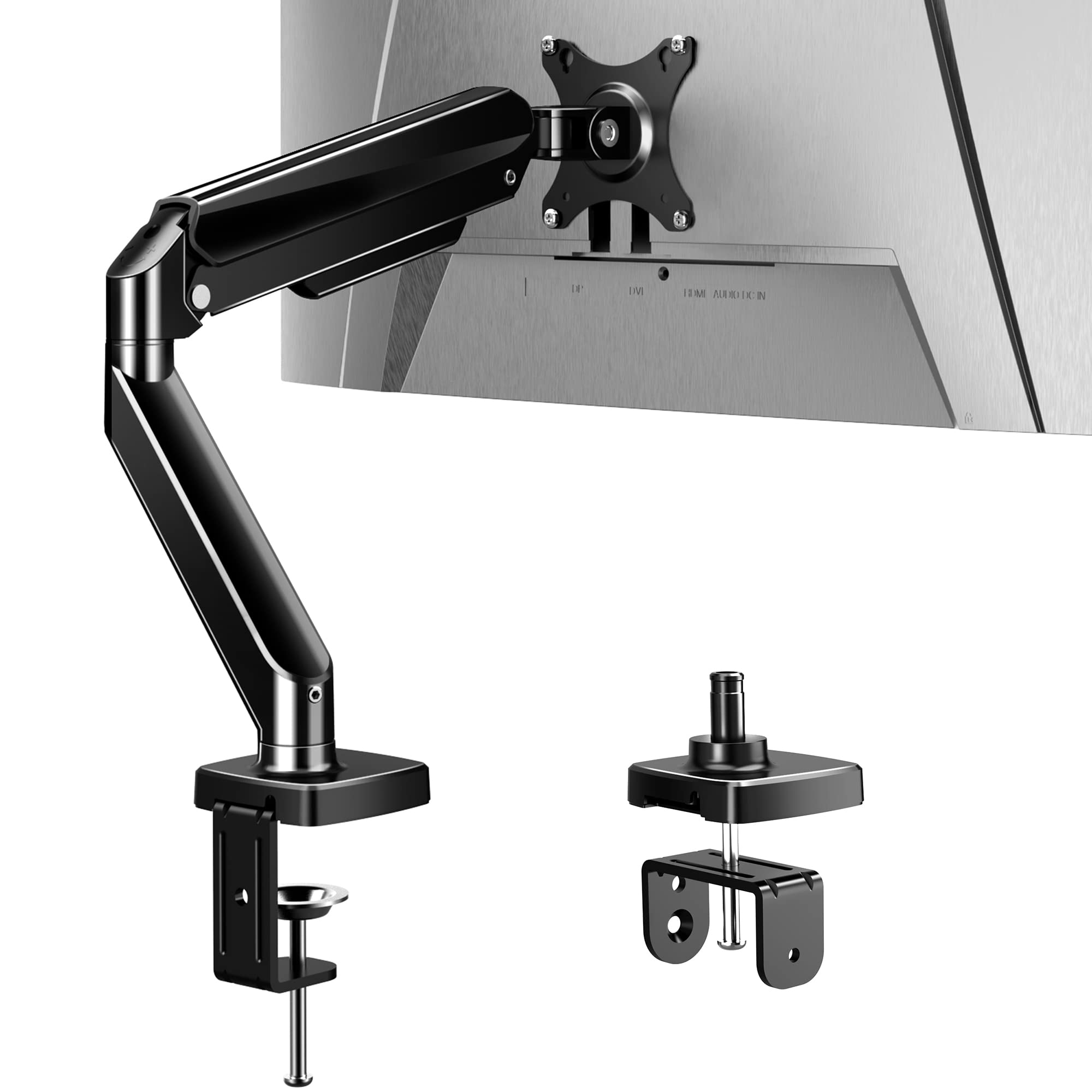 Amazon.com: FORGING MOUNT Single Monitor Arm, Desk Mount Gas Spring ...