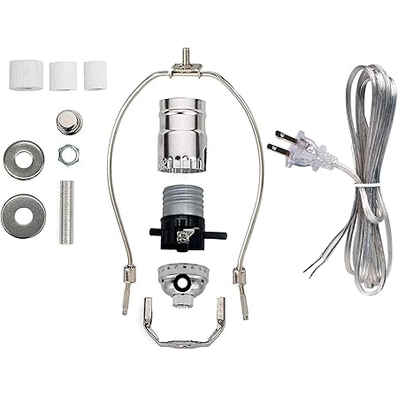 Bottle lamp kit, with 9mm Glass Drill bit, Works with Wine Bottle or ...