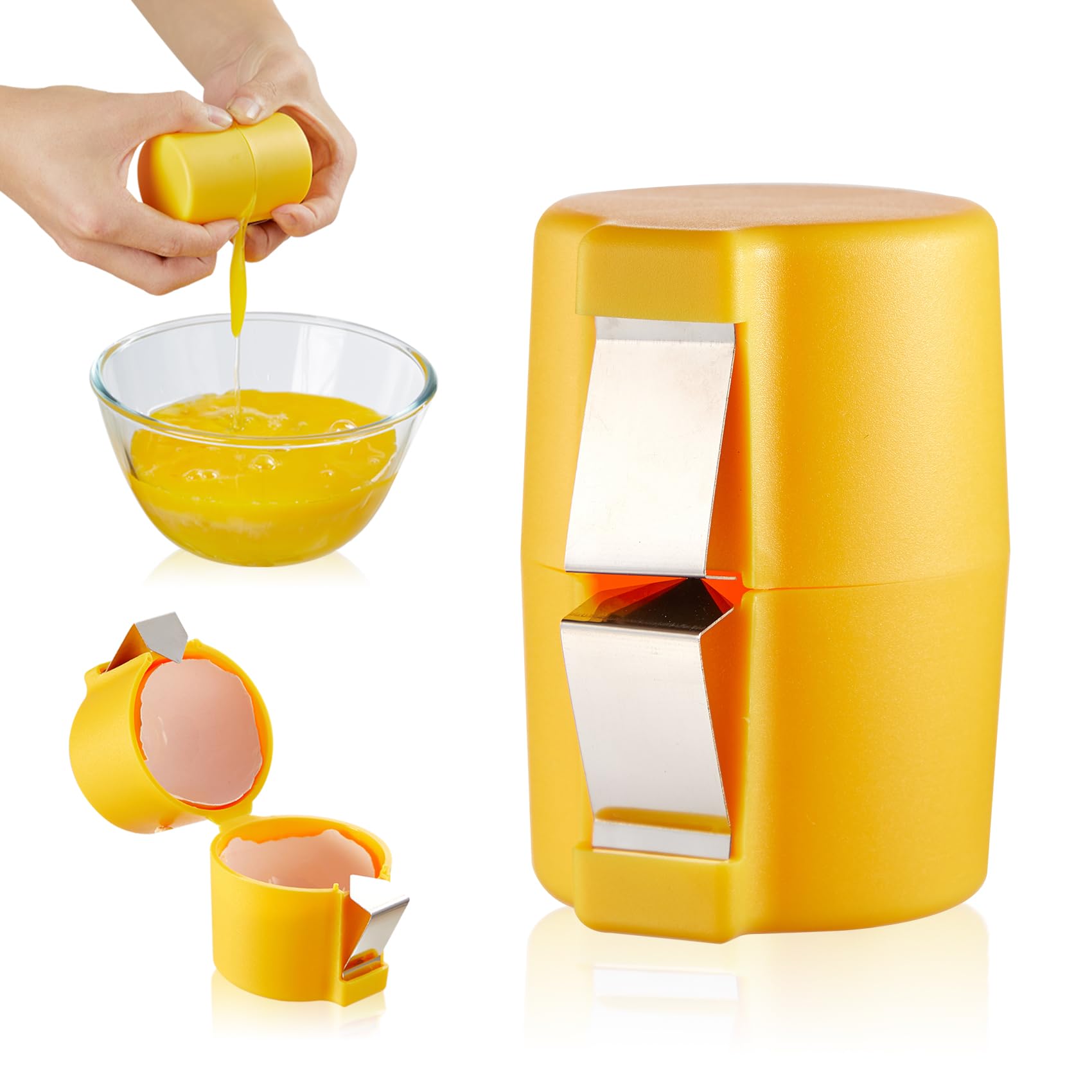 Amazon.com: MUXIUNT Egg Shell Cracker Breaker Opener Peeler Remover ...