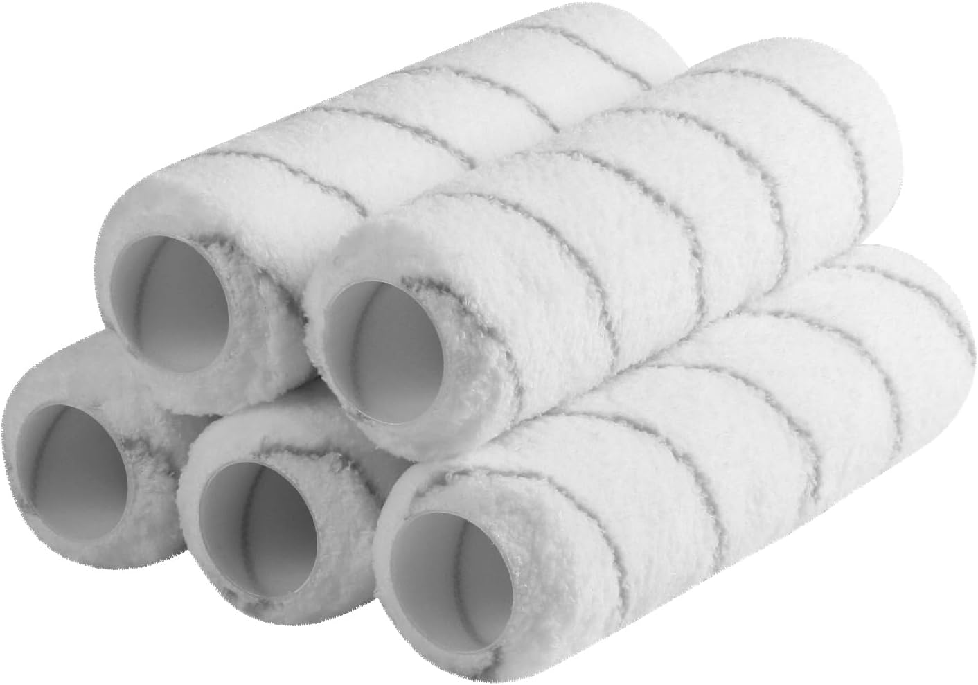 Amazon.com: Bates- Paint Roller Covers, 9", Grey Stripes, 5 Pack ...