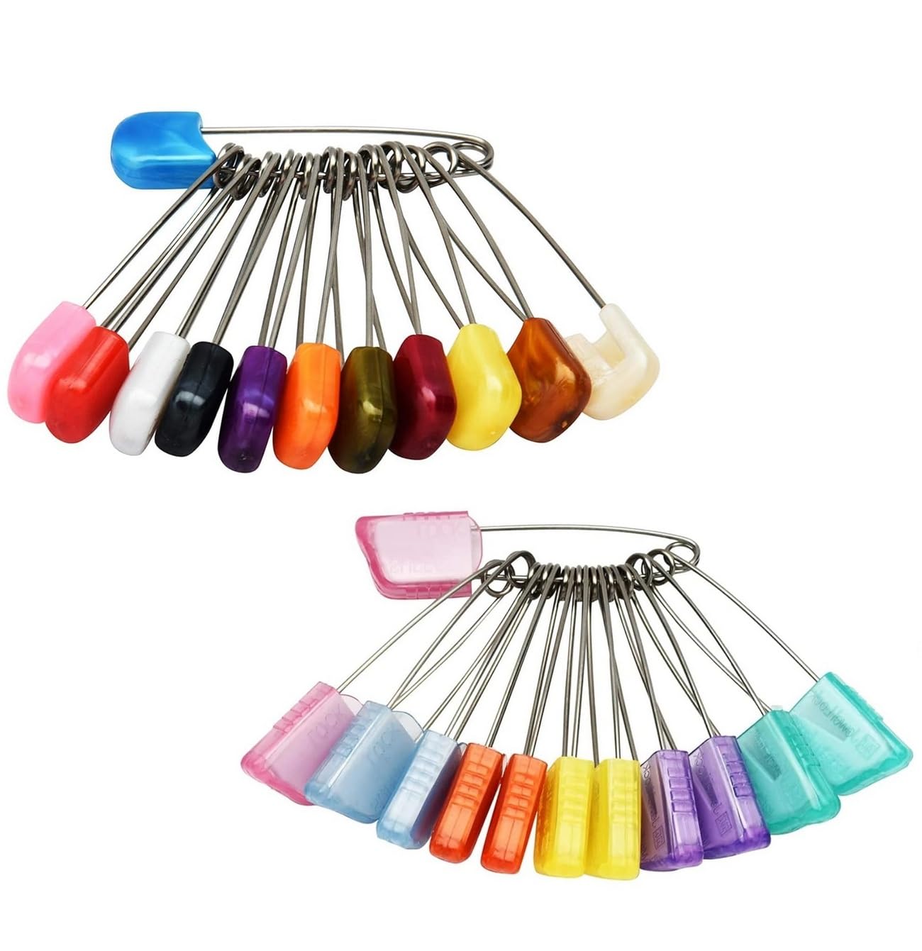 Buy VAMA Fashions Double Lock Safety Pin Baby Nappy Clothes Dresses ...