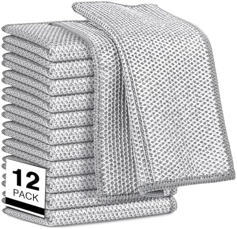Amazon.com: Multipurpose Wire Dishwashing Rags for Wet and Dry, 2024 ...