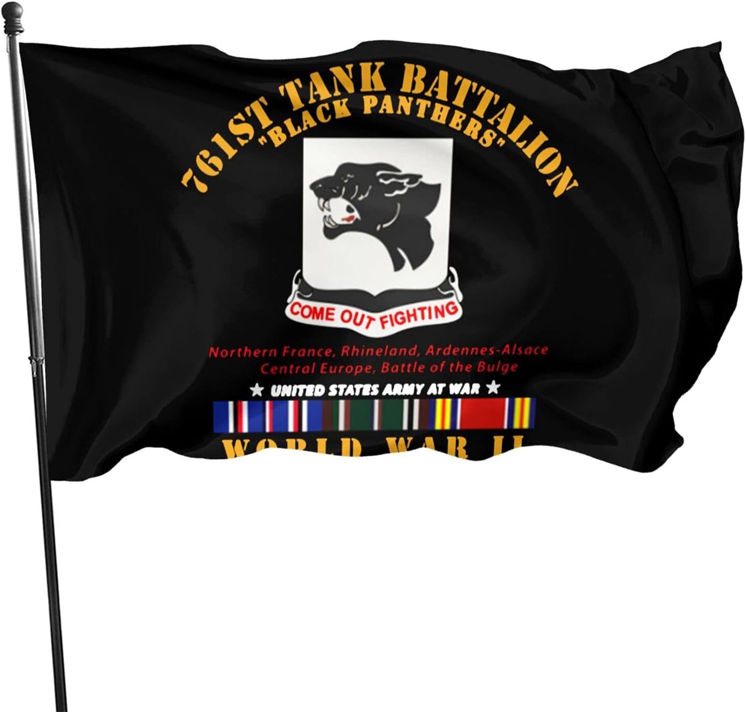 Amazon.com : SaditY 761st Tank Battalion Black Panthers WWII EU SVC ...