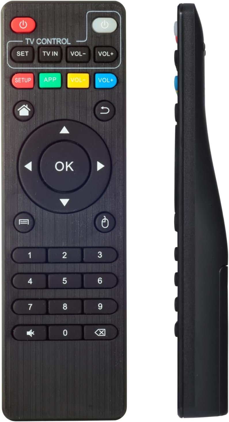 Amazon.com: Android TV Remote Control T95Q H96 H96 MAX TX3 Mini MX10 ...