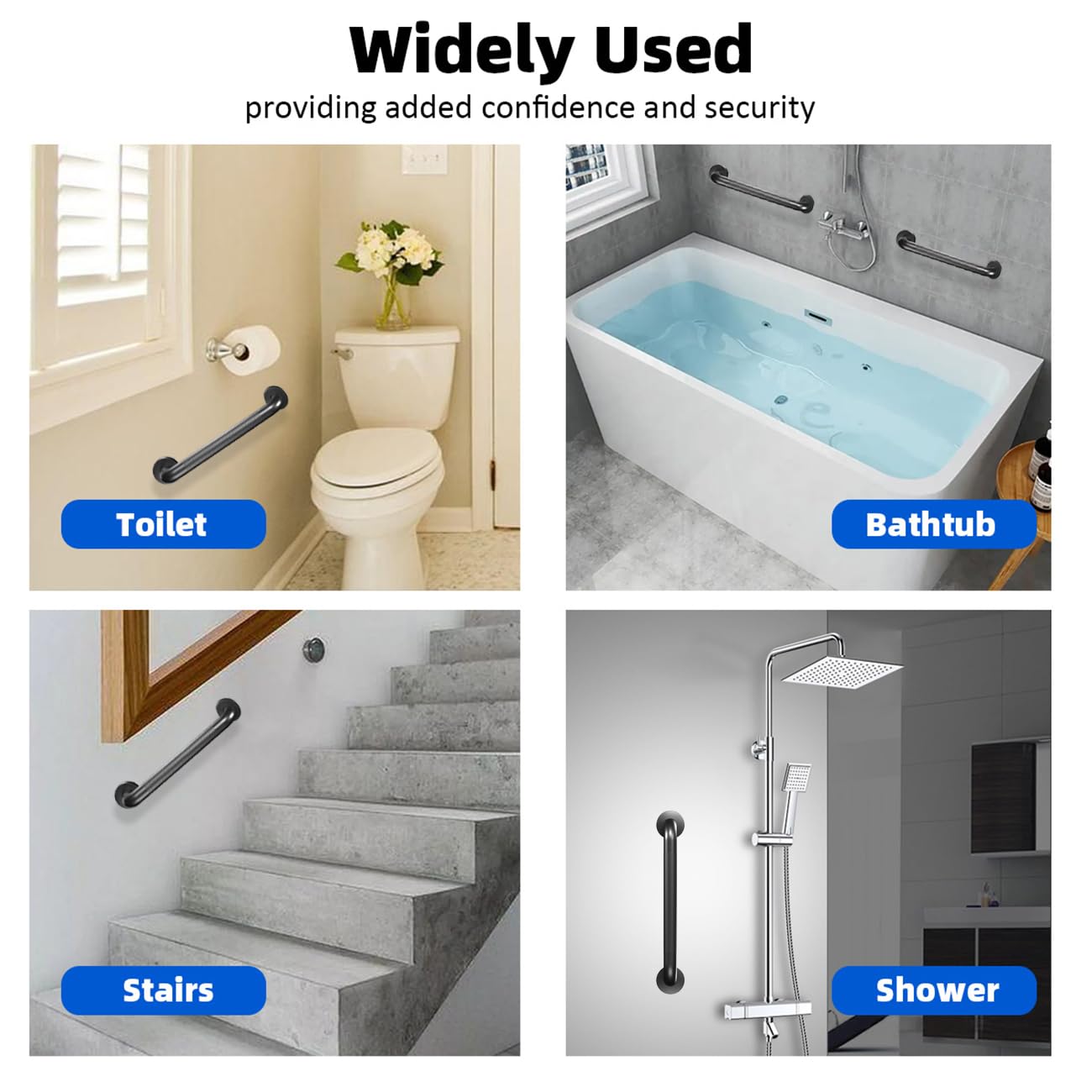 Snapklik.com : Metal Industrial Stairs Grab Wall Handrail Staircase ...