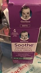 Amazon.com: Gerber Good Start, Baby Probiotic Drops, Soothe, 0.34 Ounce : Baby