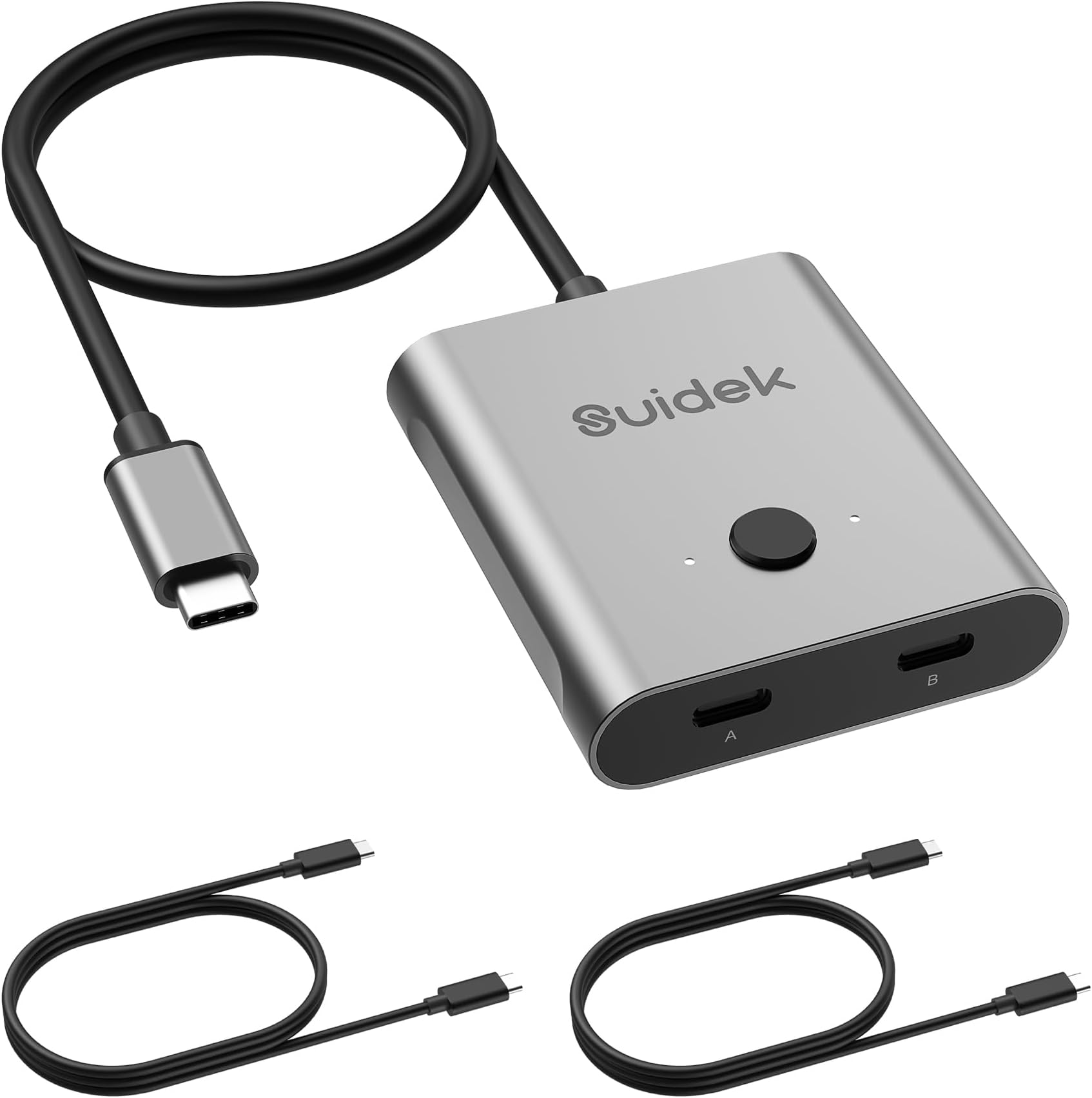 Amazon.com: SUIDEK USB C Switch, Bi-Directional USB-C Switcher 8K@60Hz ...