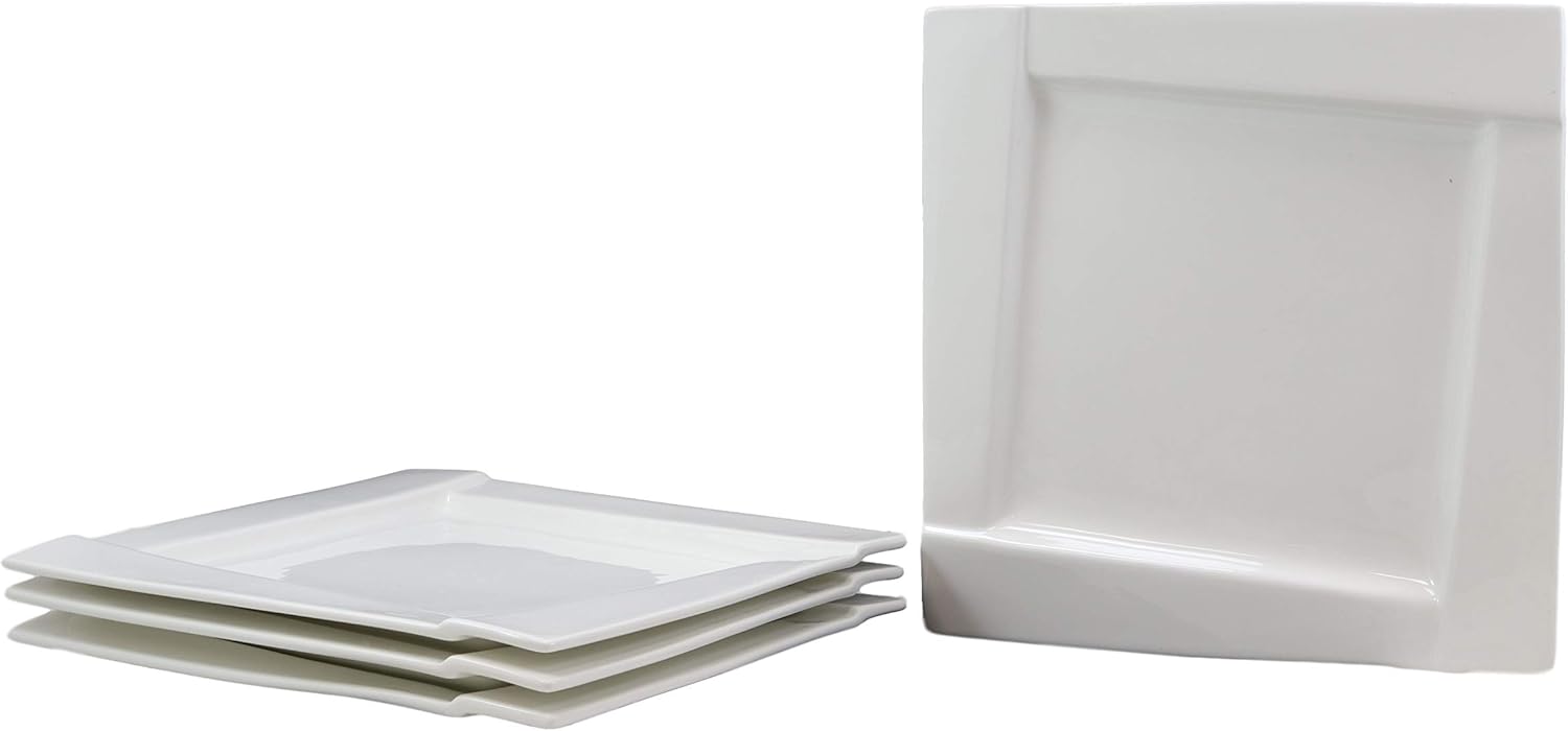 Amazon.com | Ebros Pack Of 4 Kitchen Dining Modern Contemporary Design ...