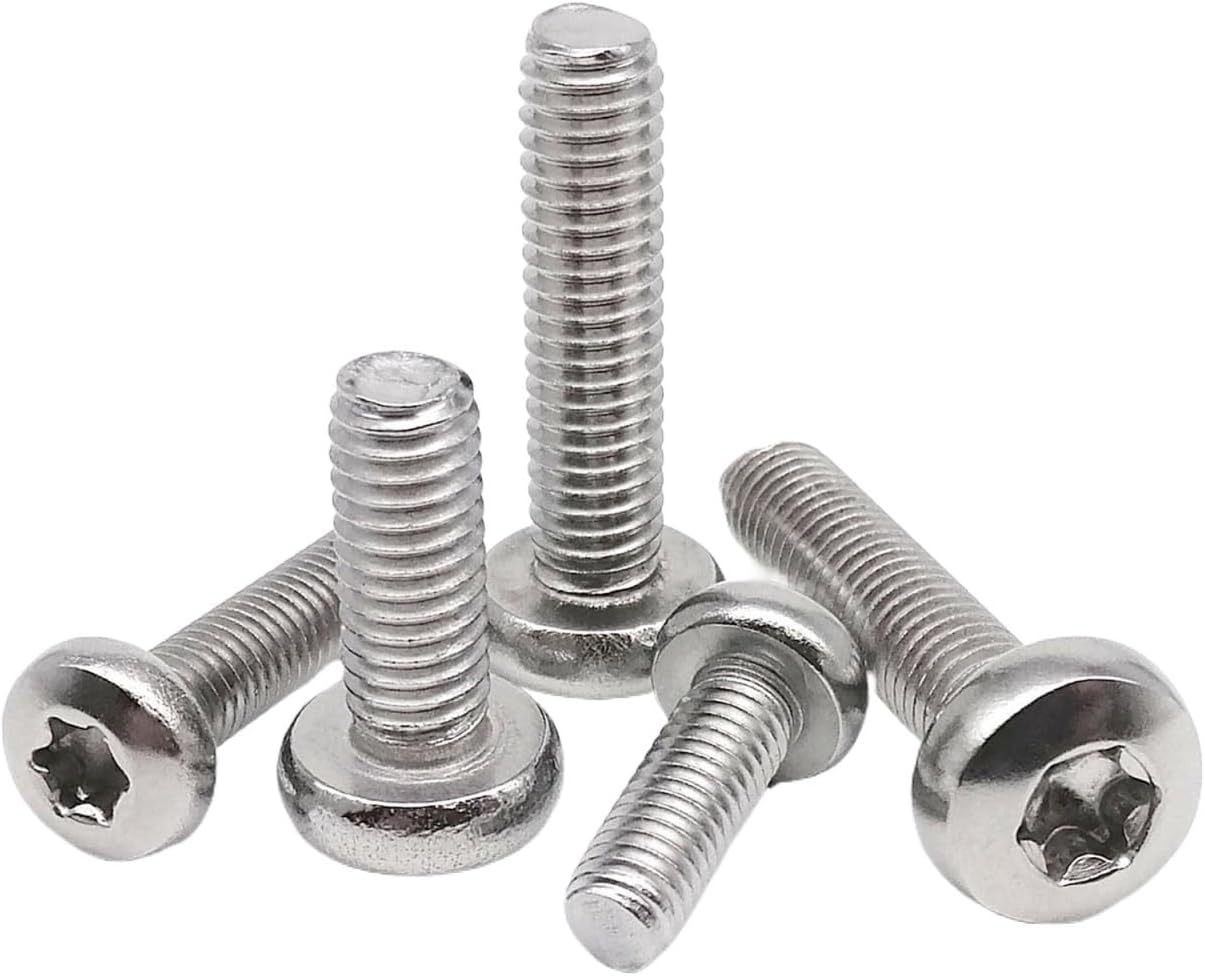 Amazon.com: Idomin 5/10/50X M2.5 M3 M4 M5 M6 GB2672 316 A4 Marine Grade Stainless Steel Six-Lobe ...
