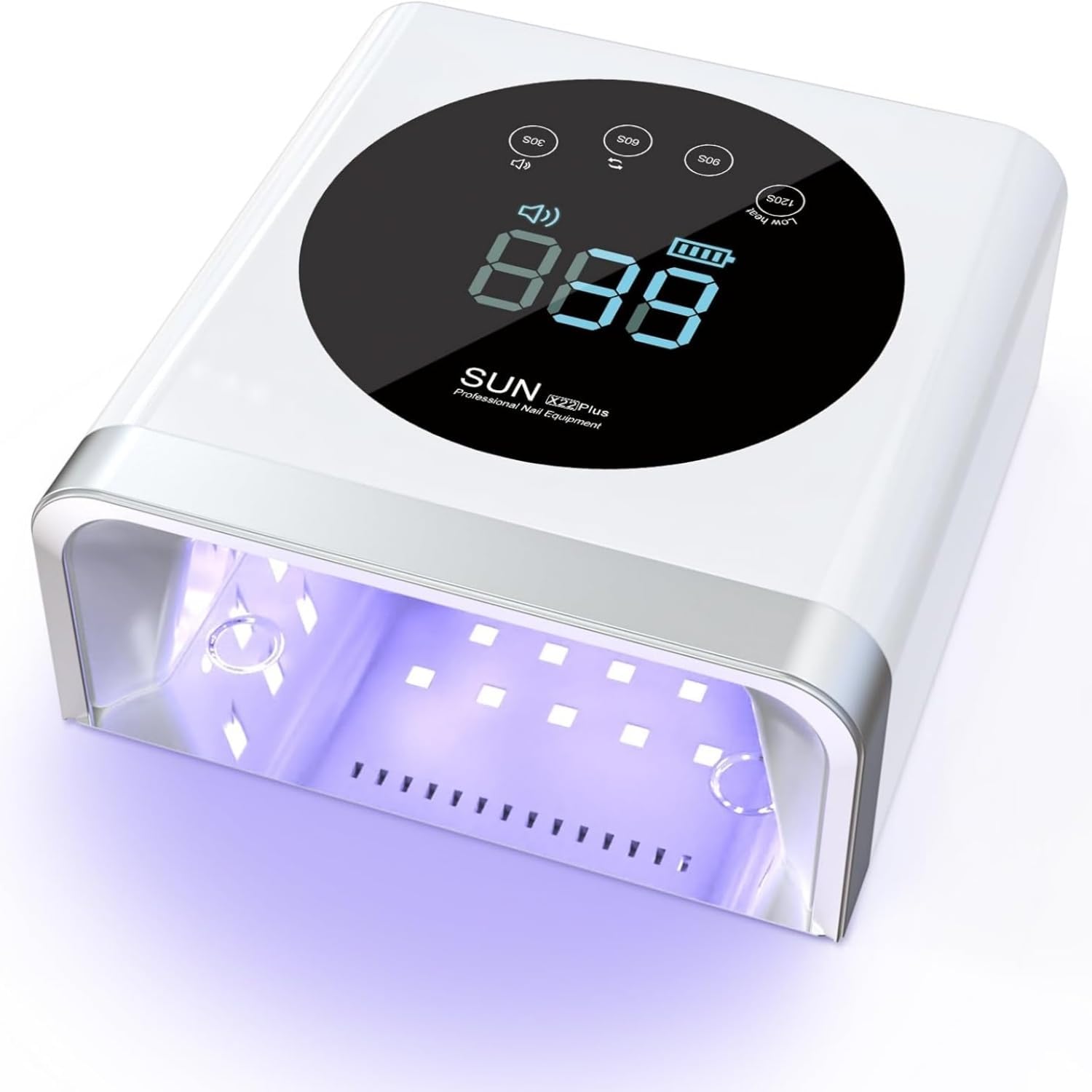 Amazon.com : UV Nail Lamp, Cordless 150W Rechargeable Nail Dryer ...