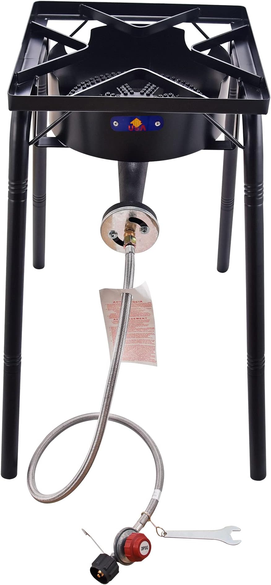 Amazon.com: Gas One B-3000H-15+50480 Propane Single Burner Camp Stove ...