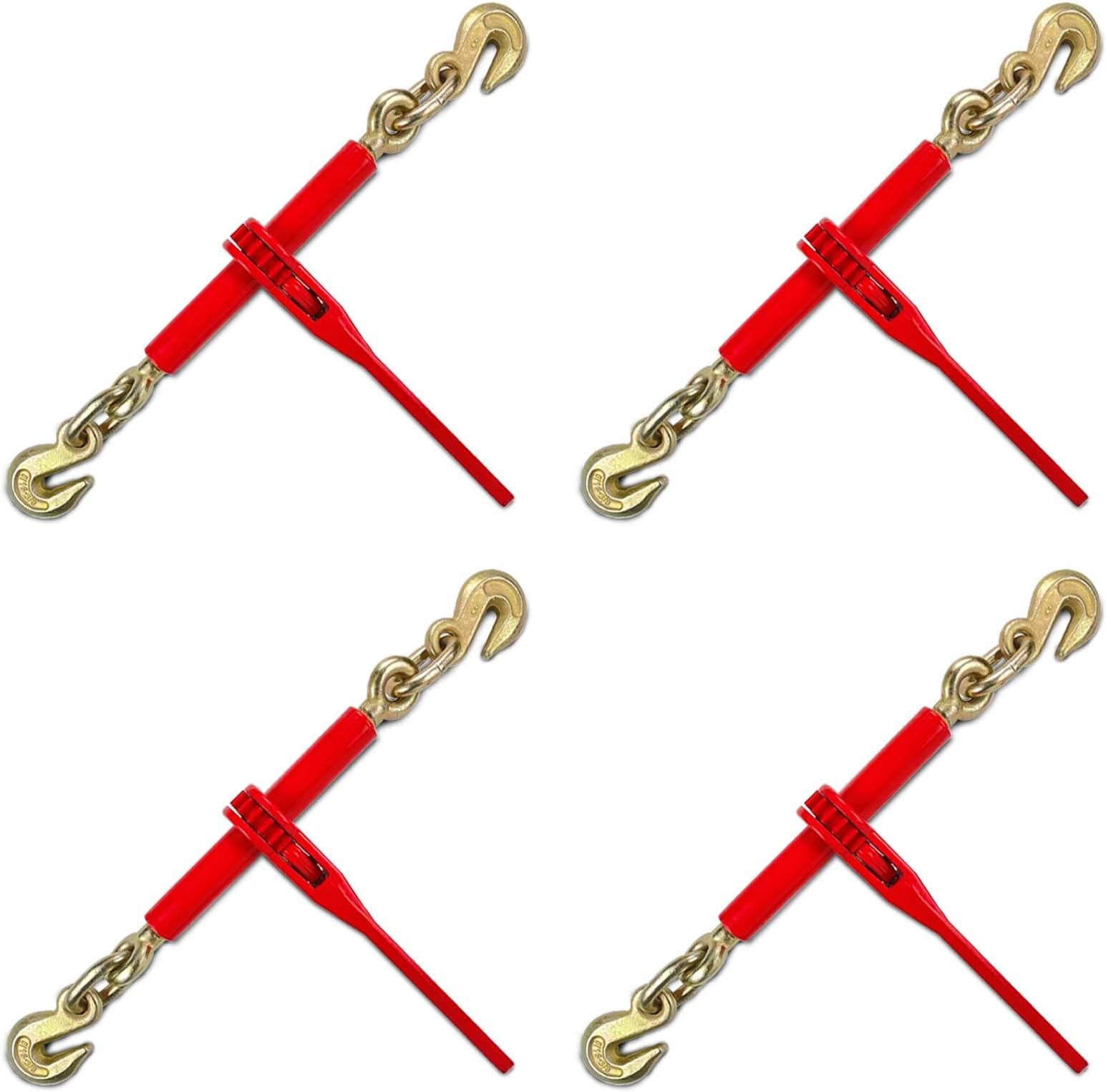 Amazon.com: ENJ 4 Pack Lever Load Binder with 2 Grab Hooks, for 5/16 Or ...