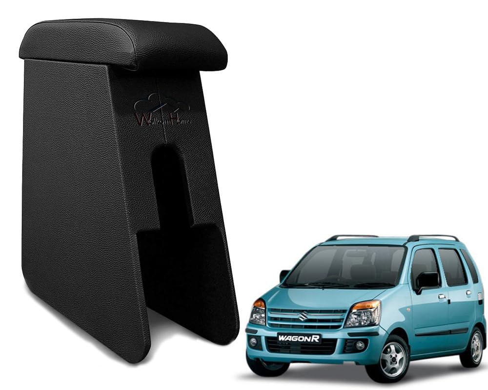 WolkomHome Car Arm Rest Wooden Armrest Black Color with Cushion ...