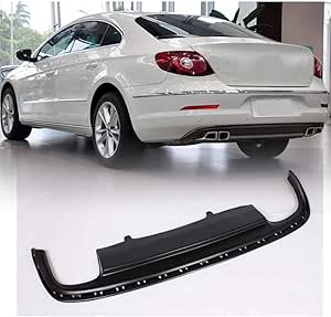 Amazon.com: Rear Diffuser fits for Volkswagon VW Passat CC Sedan 2009 ...