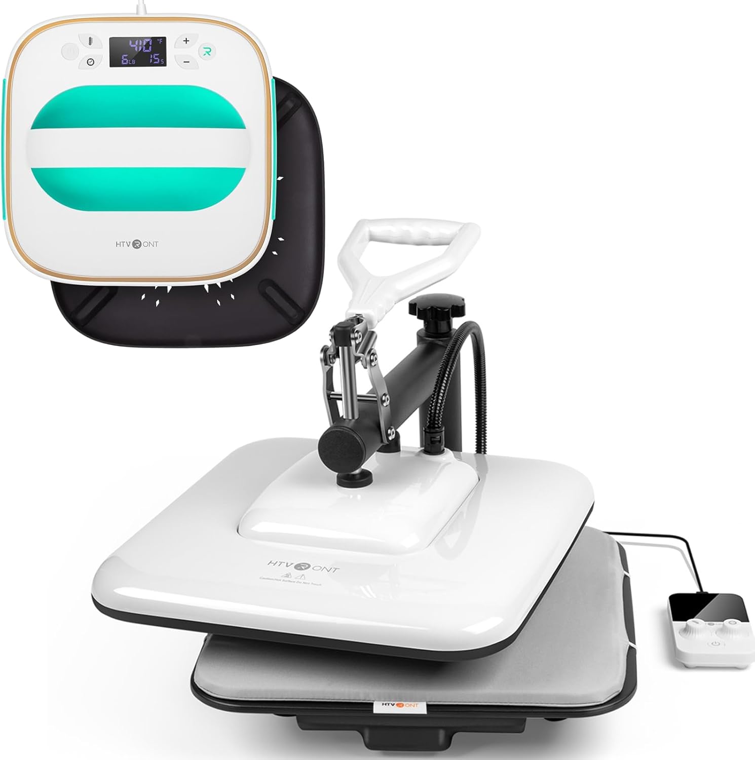 HTVRONT Heat Press Machine 15x15 with Portable Heat Nepal | Ubuy