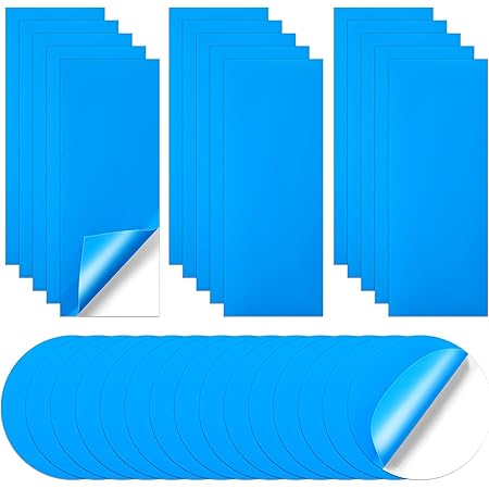 Amazon.com : 2 Pack 4 x 10 Heavy Duty Blue Vinyl Repair Patch Kit for ...