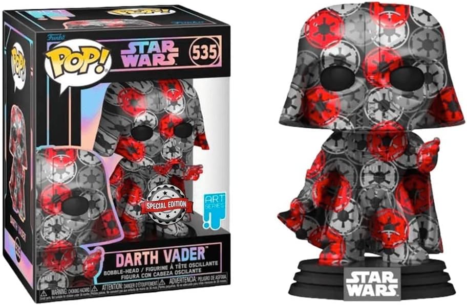 Amazon.com: Funko Pop Darth Vader Special Edition Glows in The Dark 767 ...