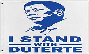 Amazon.com : I Stand for PRRD Supporter Digong Duterte Philippine Flag ...