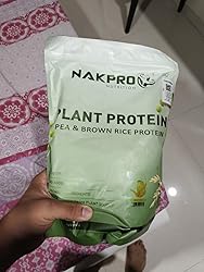 NAKPRO Vegan Plant Protein Powder | 25.21g Protein, 4.85g BCAA | Pea ...