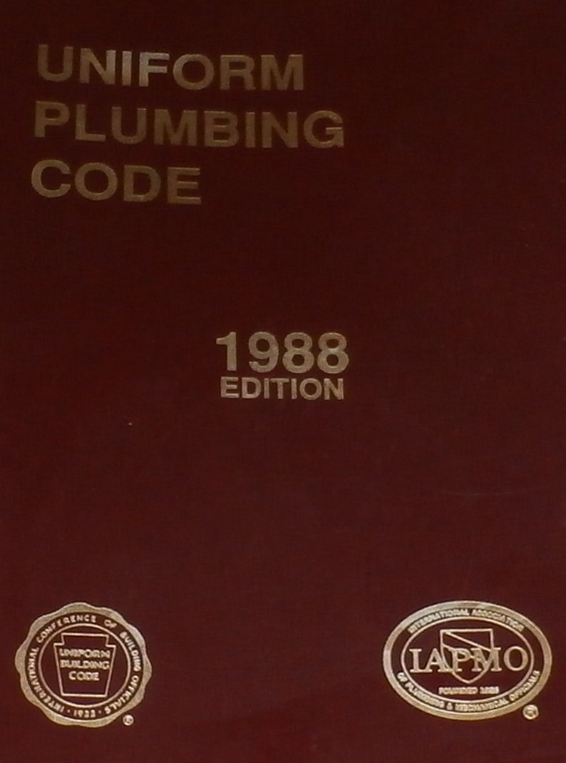 Uniform Plumbing Code, 1988: Not Stated: 9789997681362: Amazon.com: Books