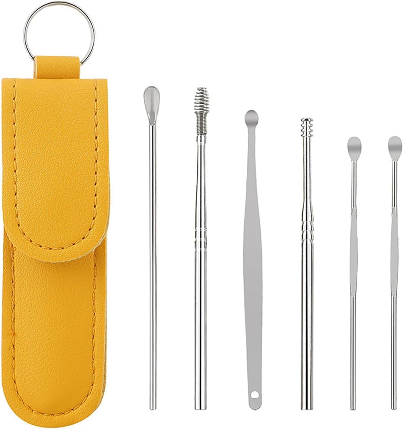 Amazon.com: Ear Wax Removal Kit,Ear Cleaner: 6 Pcs Mini Portable Ear ...
