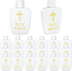20 Pieces Holy Water Container Bottles Plastic 2oz Holy Water Empty ...