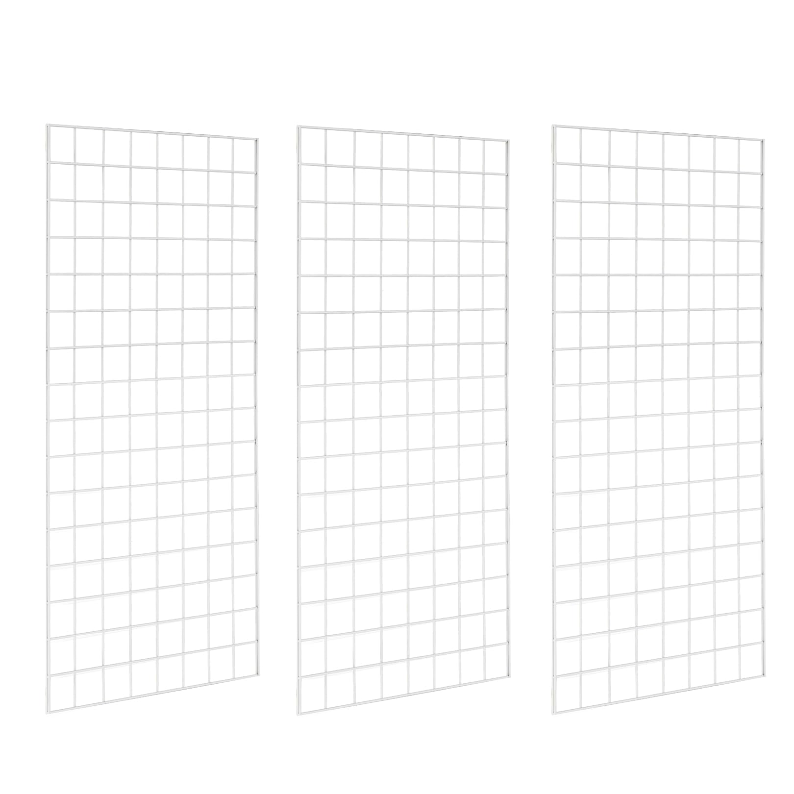 Amazon.com: NeeSeeYee Commercial Grade Gridwall Panels – Heavy Duty ...