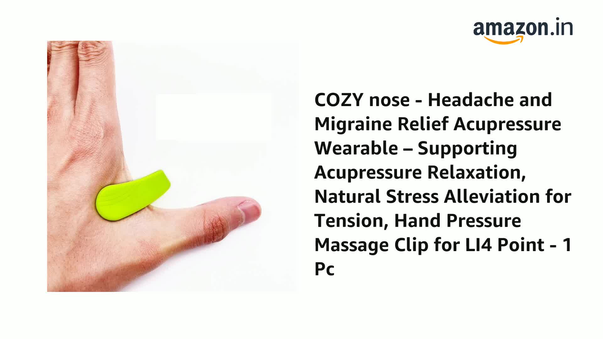 Headache Sinus Pressure Points Signature Select/Care Pain Relief Sinus