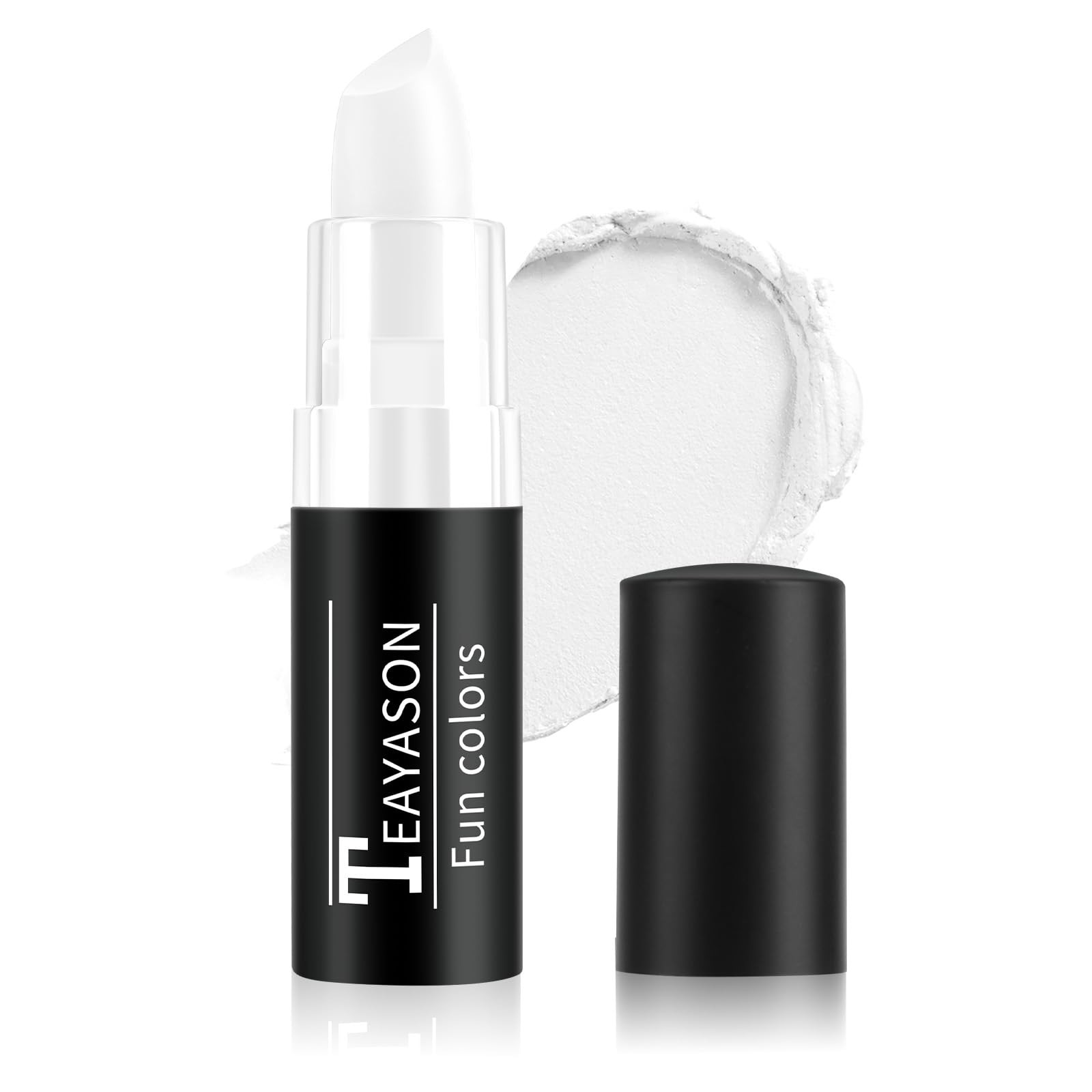 Amazon.com : FIVEFULU White Face Body Paint Stick, Matte White Lipstick ...