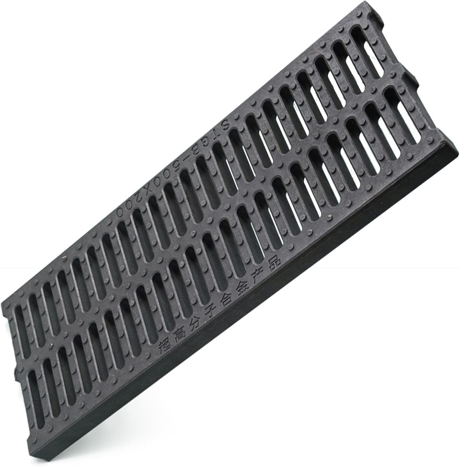 Sewer Grate Drain Strainer, Black Square Drainage Grate for Concrete ...