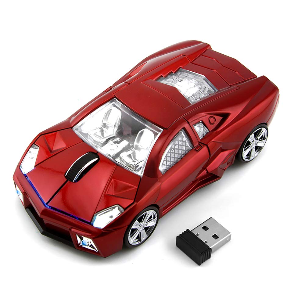 Amazon.com: SUN RAIN Car Mouse Wireless, 2.4G Wireless Sport Car Shaped ...