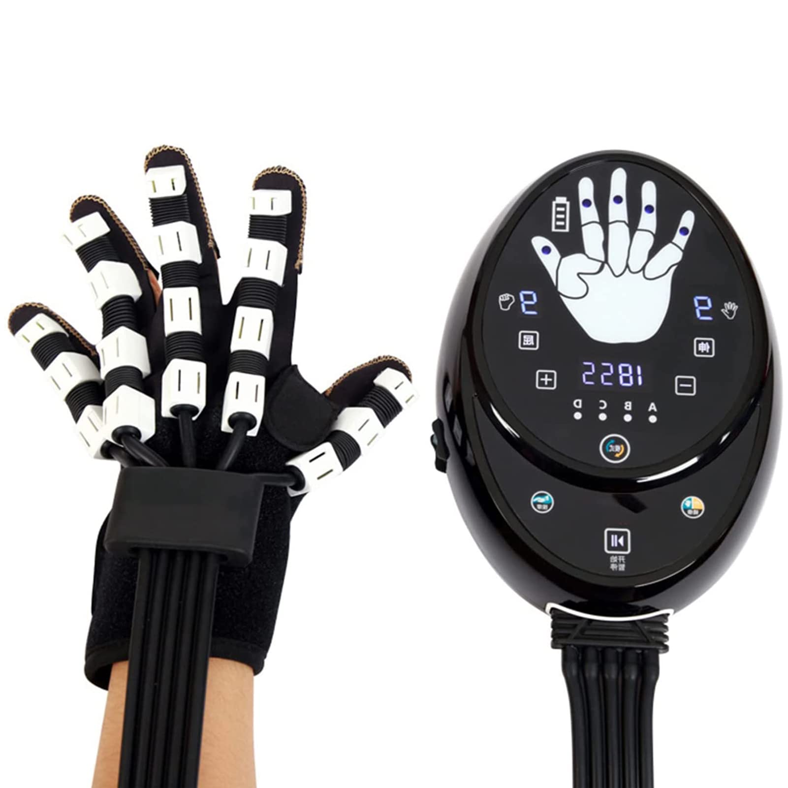 Buy Portable Air Wave Pneumatic Rehabilitation Robot Gloves, Pneumatic ...