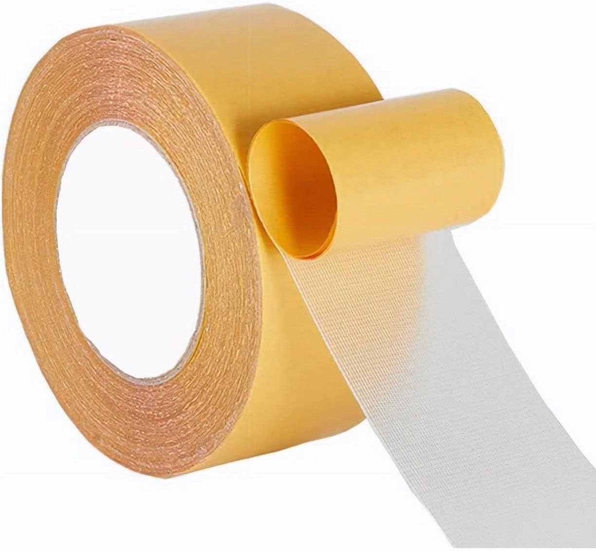 WINSOME Double Sided Carpet Tape, Rug Tape Strong Adhesive to Grip ...