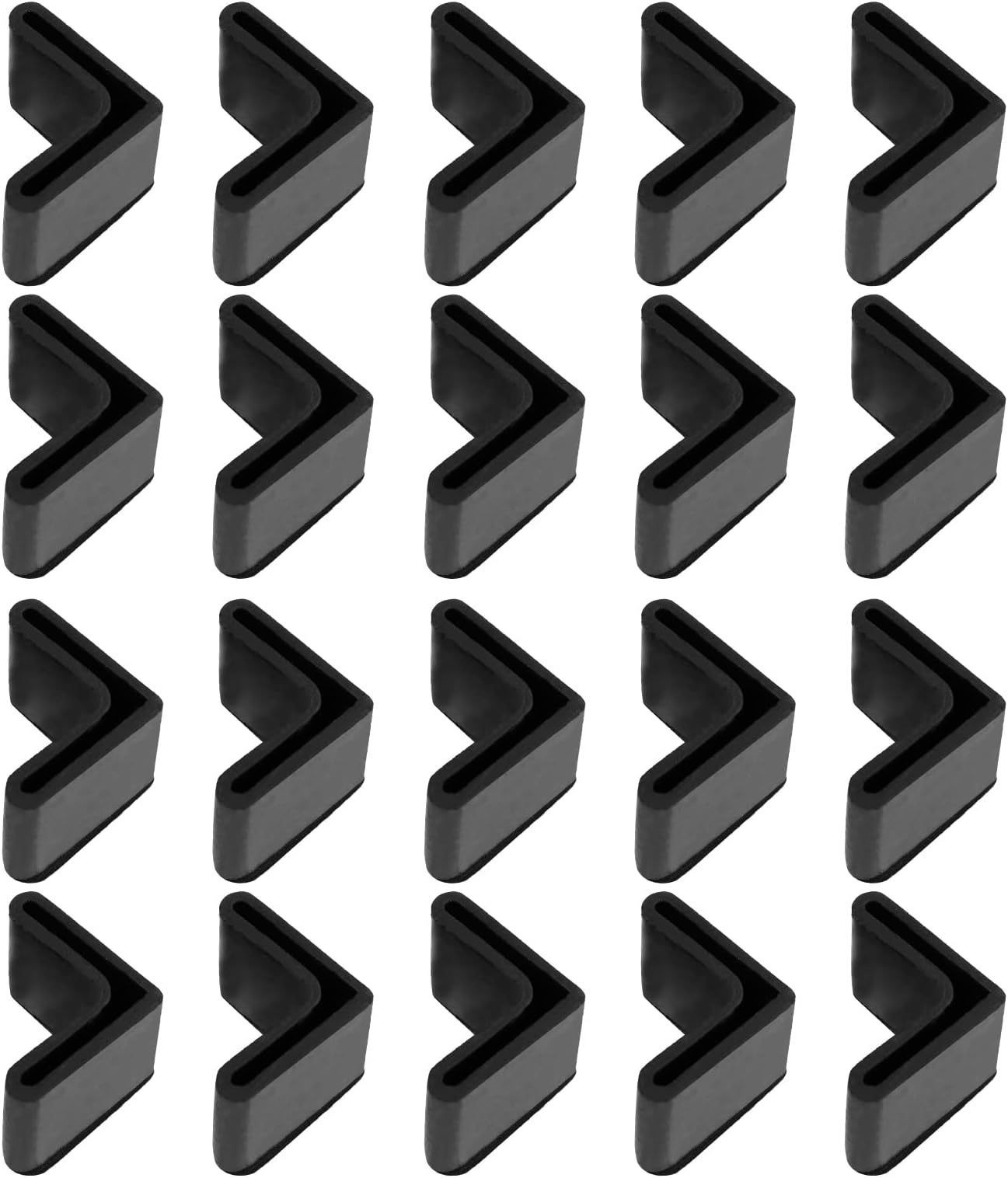 Amazon.com: Suiwotin 10PCS 35mm x 35mm L Shaped Rubber Angle Iron Caps ...