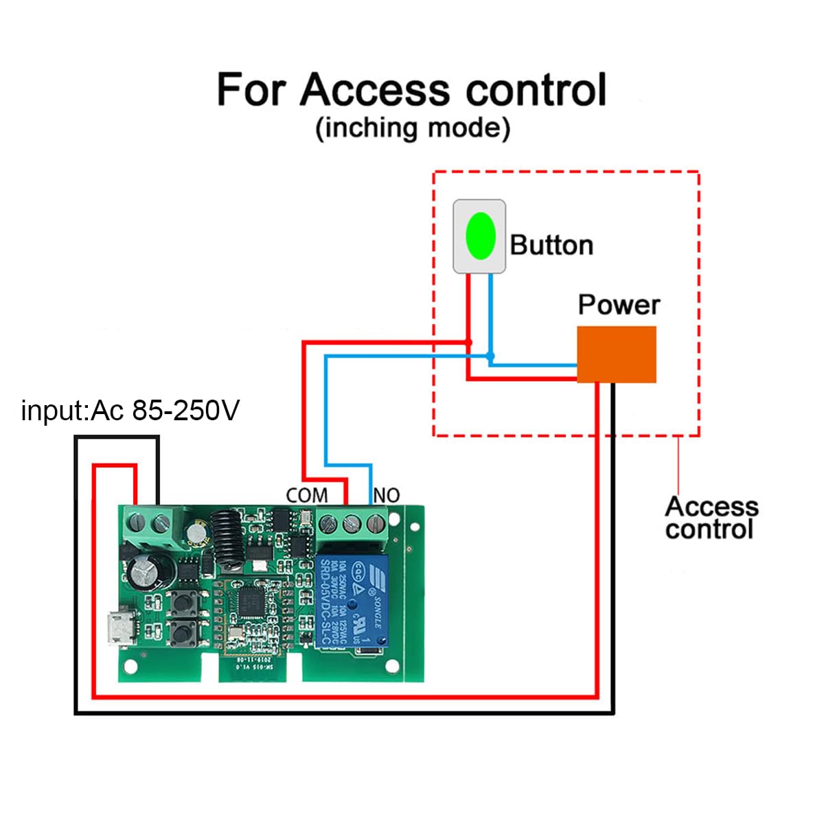 Snapklik.com : Zigbee Smart Relay Switch Module, 1CH AC120V/ USB 5V ...