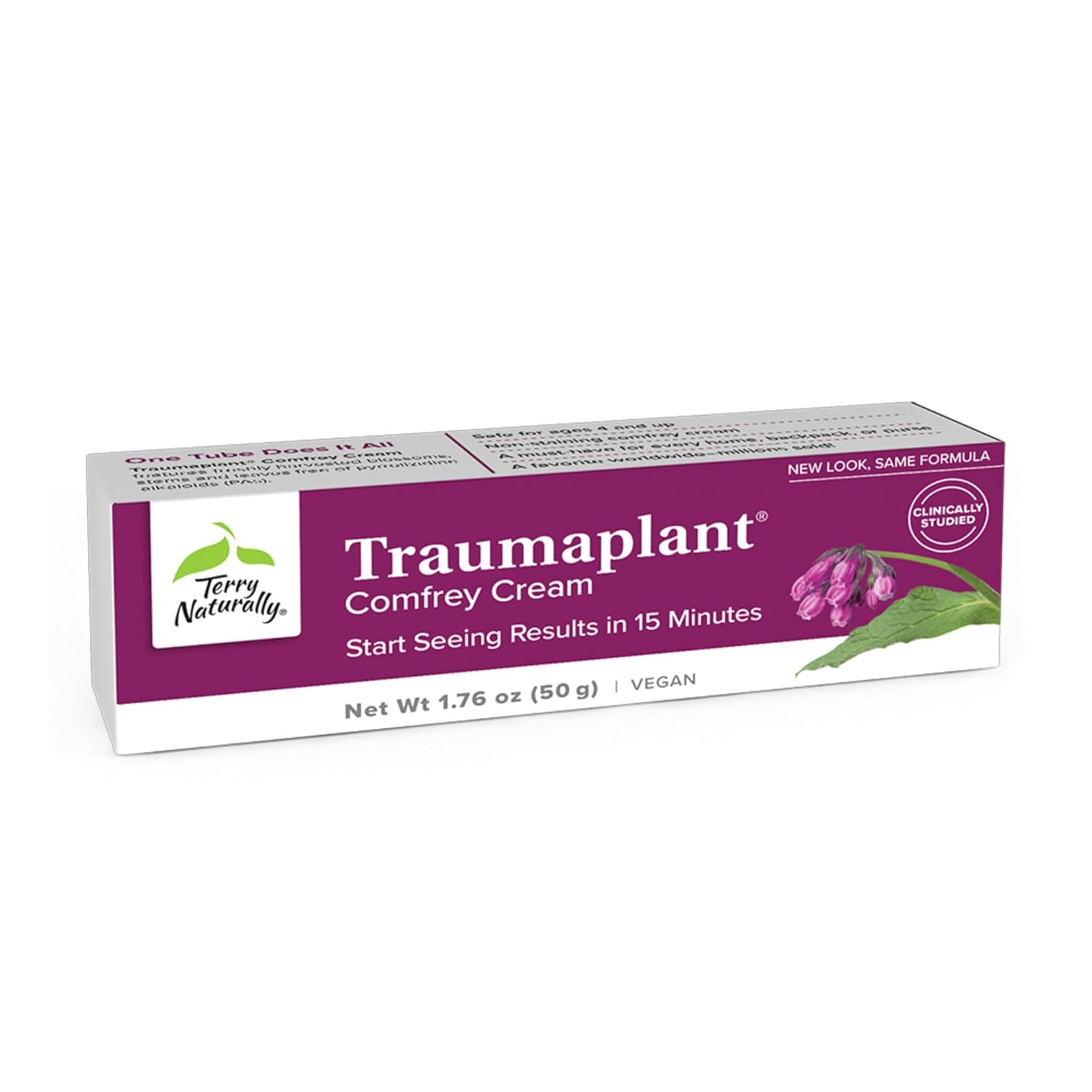 Amazon.com: Terry Naturally Traumaplant Comfrey Cream - 1.76 oz - Non ...