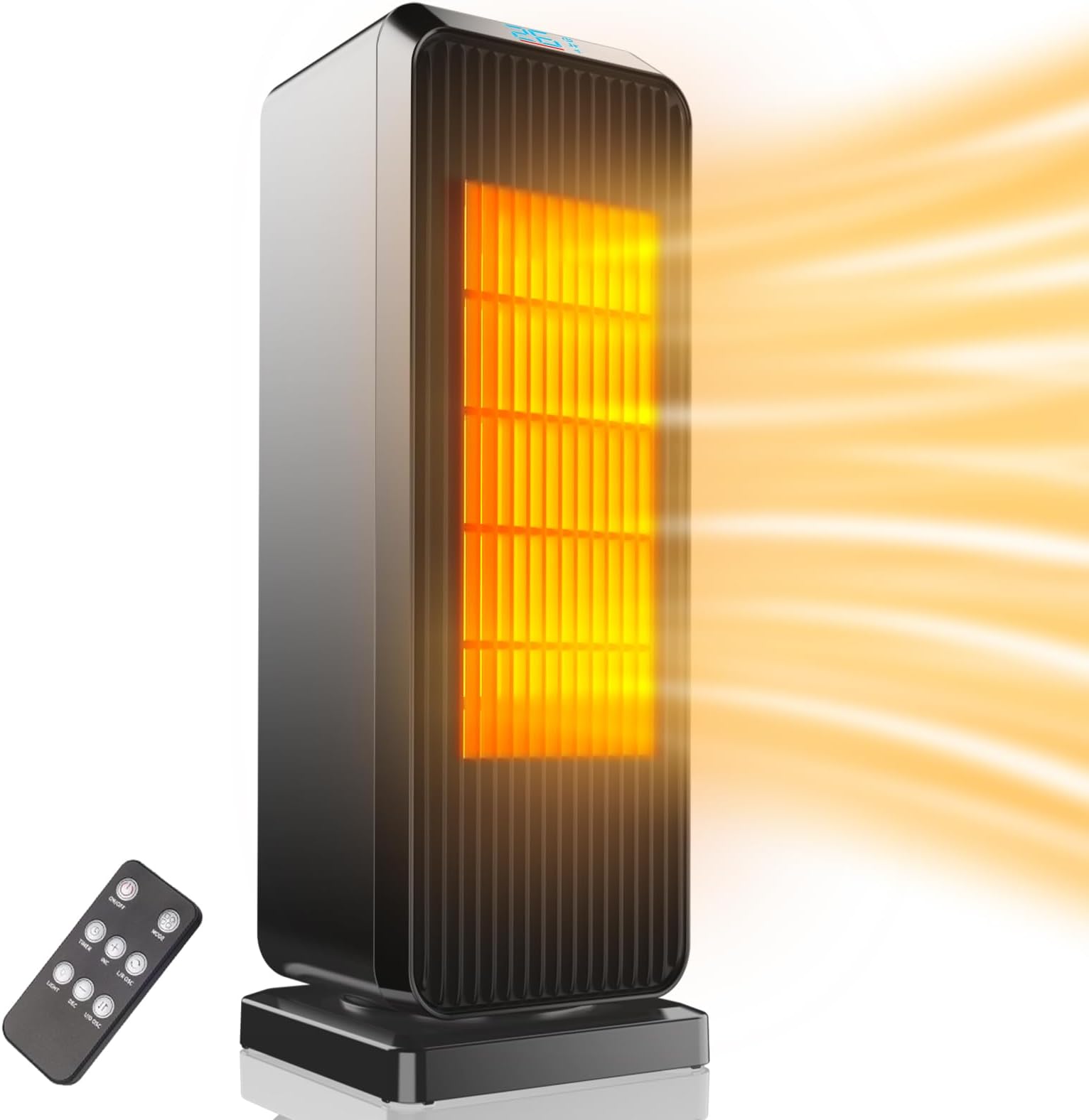 Amazon.com: BLACK+DECKER Oscillating Space Heater, Portable Heater with ...