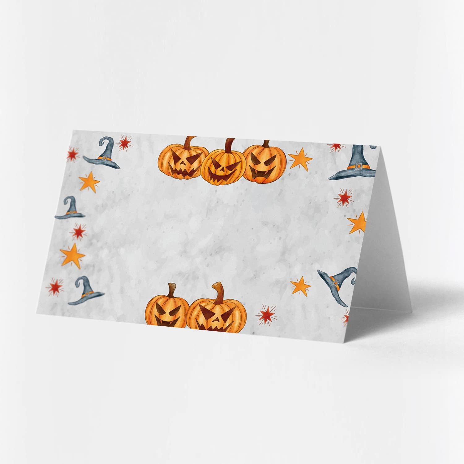 Amazon.com: Halloween Place Cards (3.5 x 2 in) 25 pcs, Table Name Cards ...