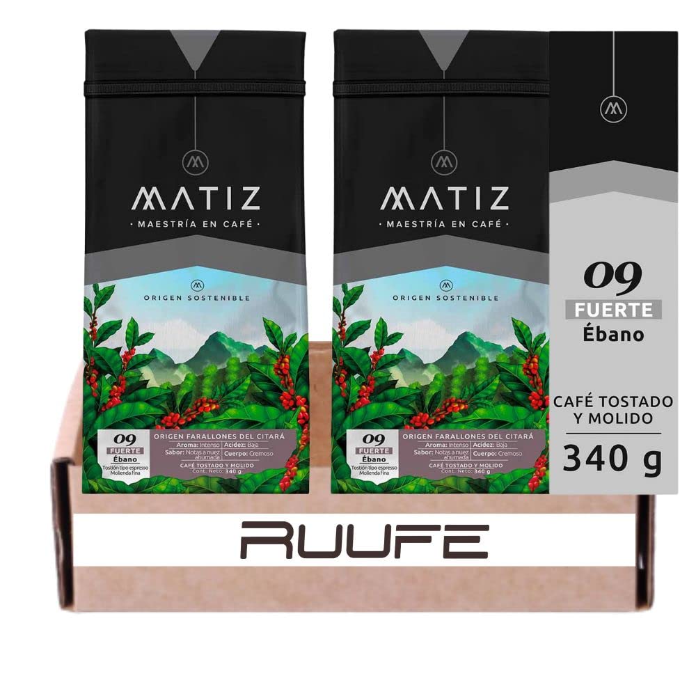 Amazon.com : Matiz Colombian Strong Coffee (2 Pack) Matiz Cafe ...