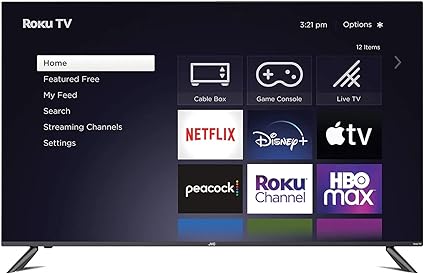 Amazon.com: JVC 50-Inch LT-50MAW805 Class 4K 2160p Smart LED TV HDR ...